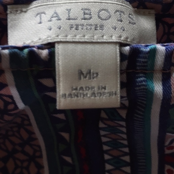 Talbots | Tops | Talbots 0 Tercel Lyocell Bohoside Slits | Poshmark